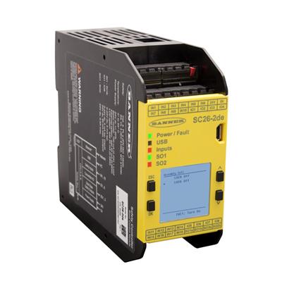 Banner SC26 Series Safety Controller | Process Technology, Inc.